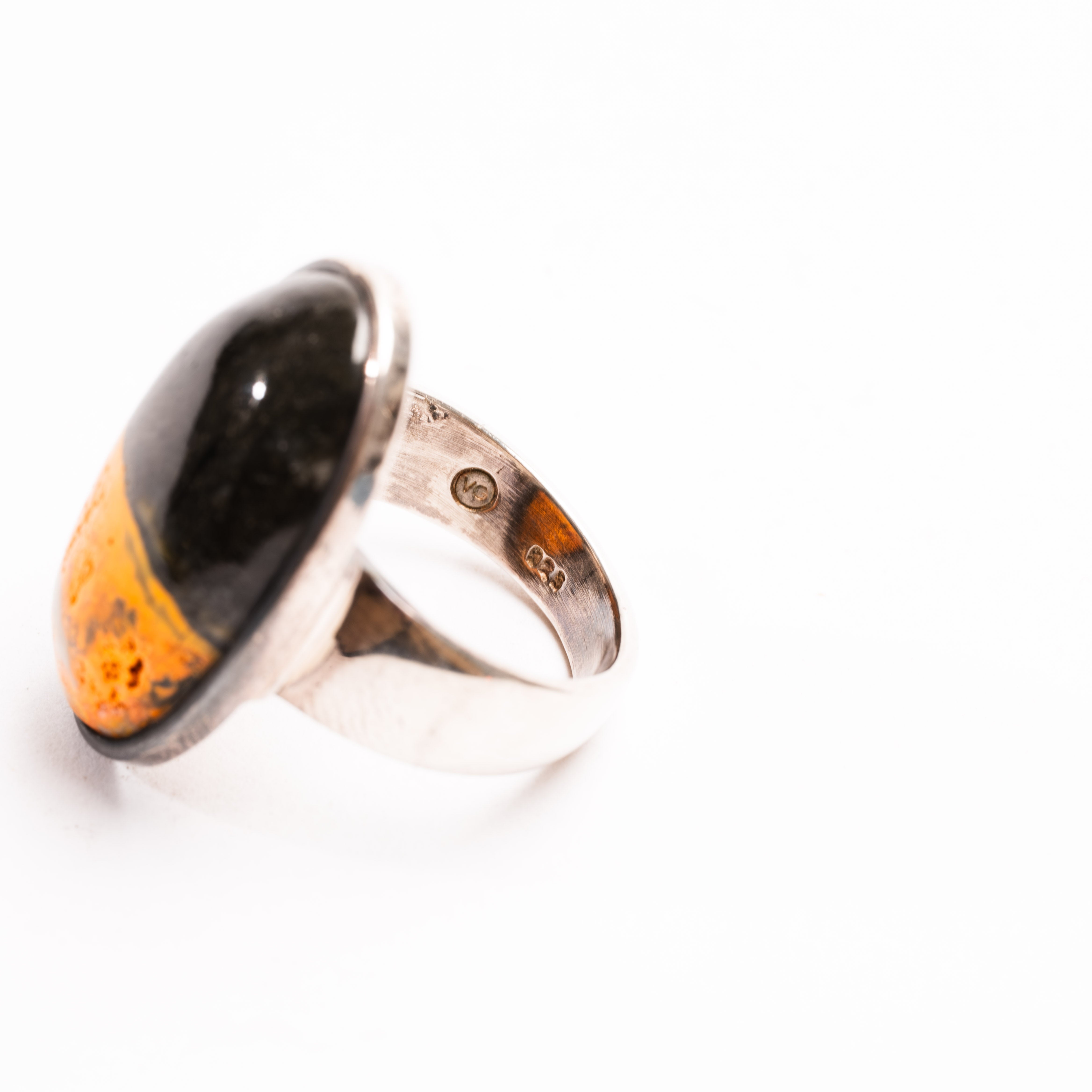 Jasper, Bumble Bee - Ring – Pink Heart Healing