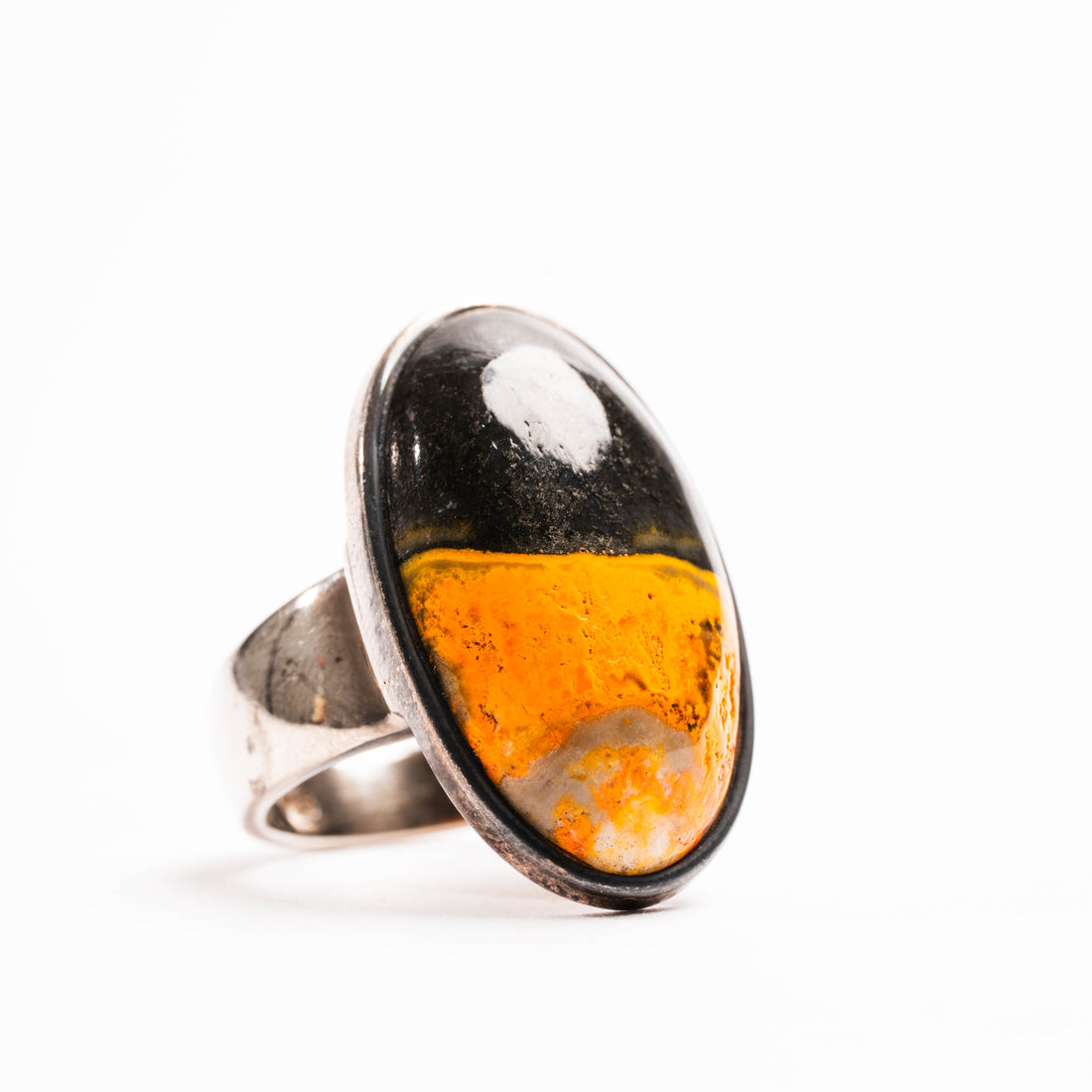 Jasper, Bumble Bee - Ring – Pink Heart Healing