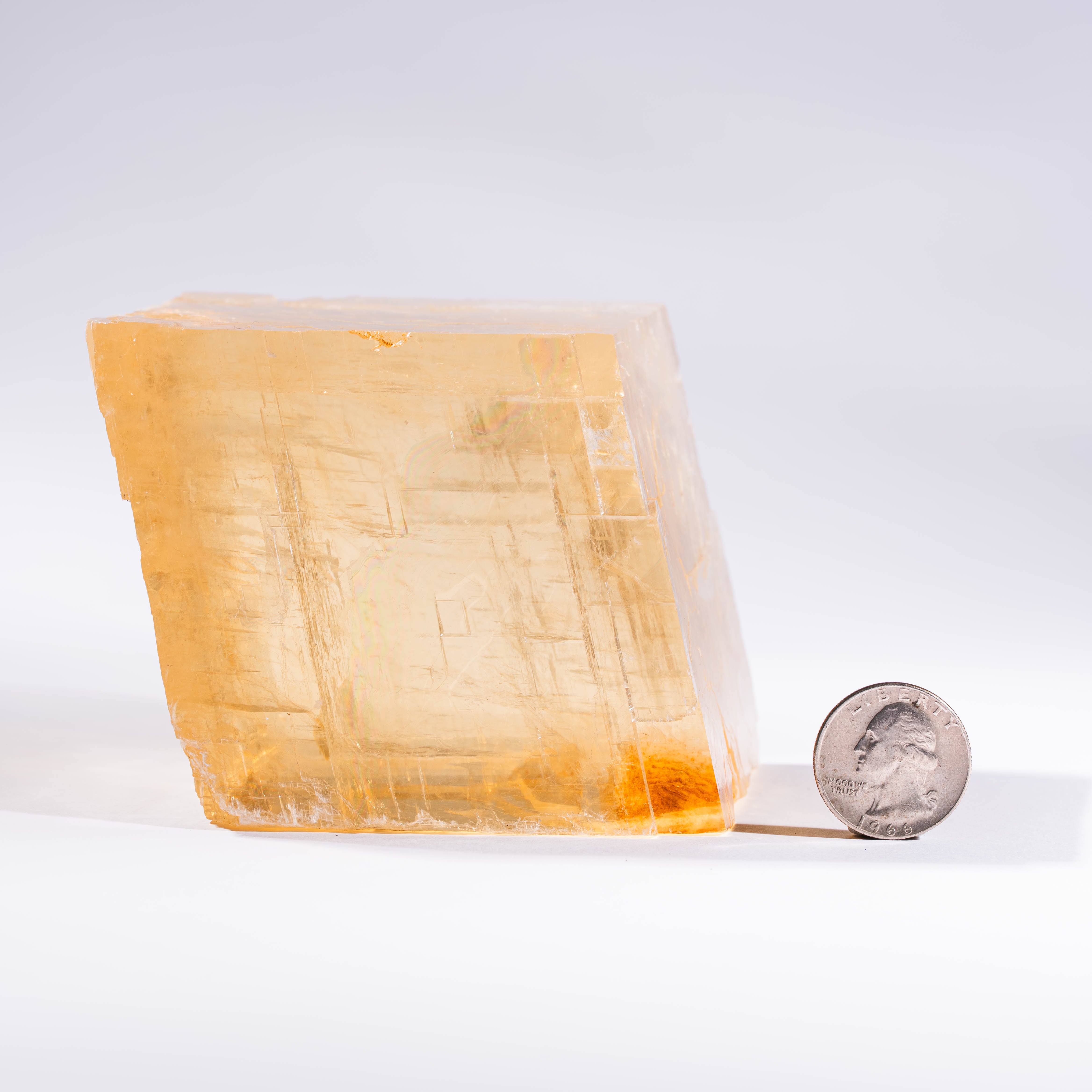 Calcite, Golden Ray – Pink Heart Healing