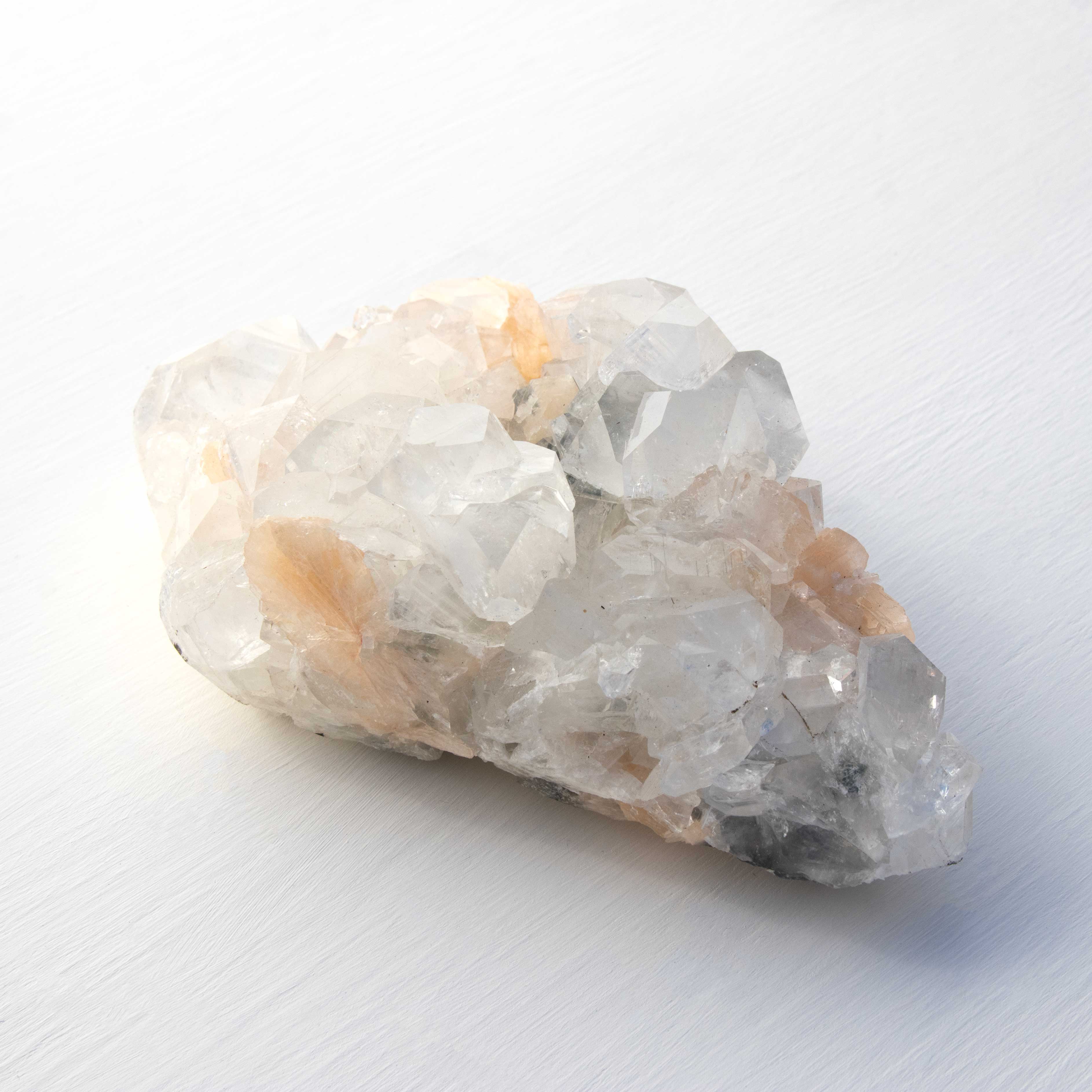 Large Apophyllite w/ Stilbite - Rough – Pink Heart Healing