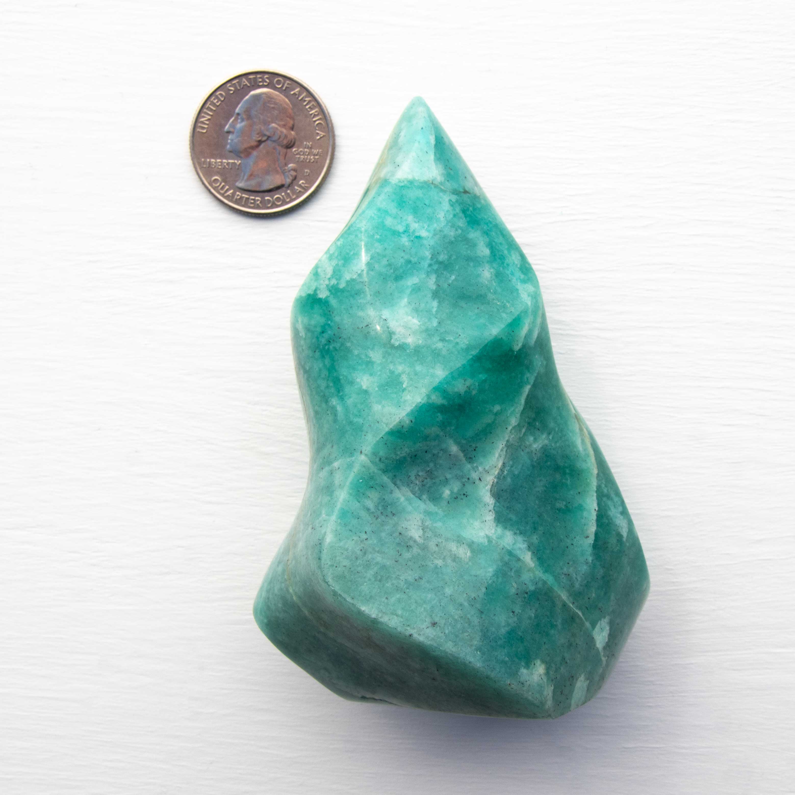 Amazonite - Flame – Pink Heart Healing