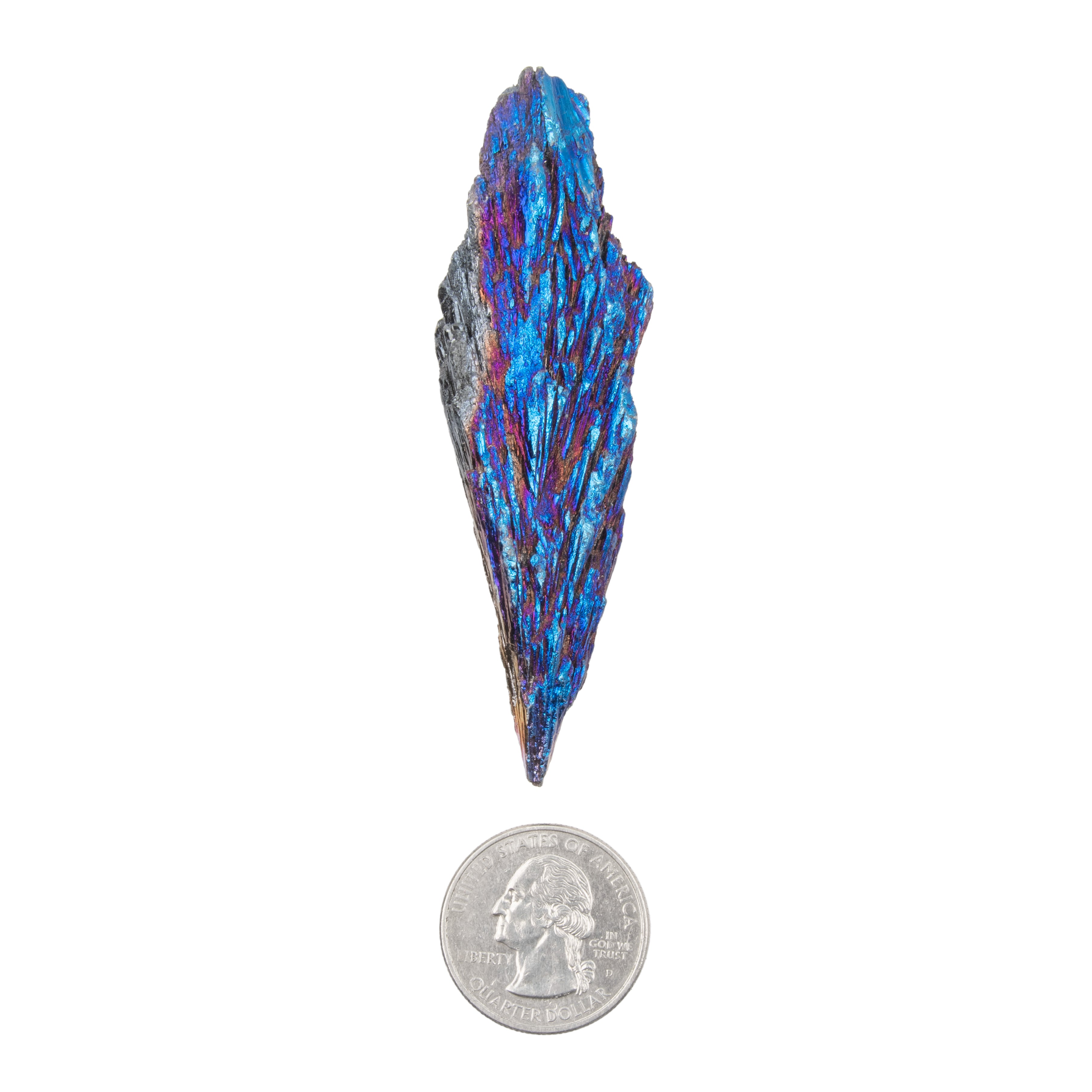 Titanium Aura Kyanite – Pink Heart Healing
