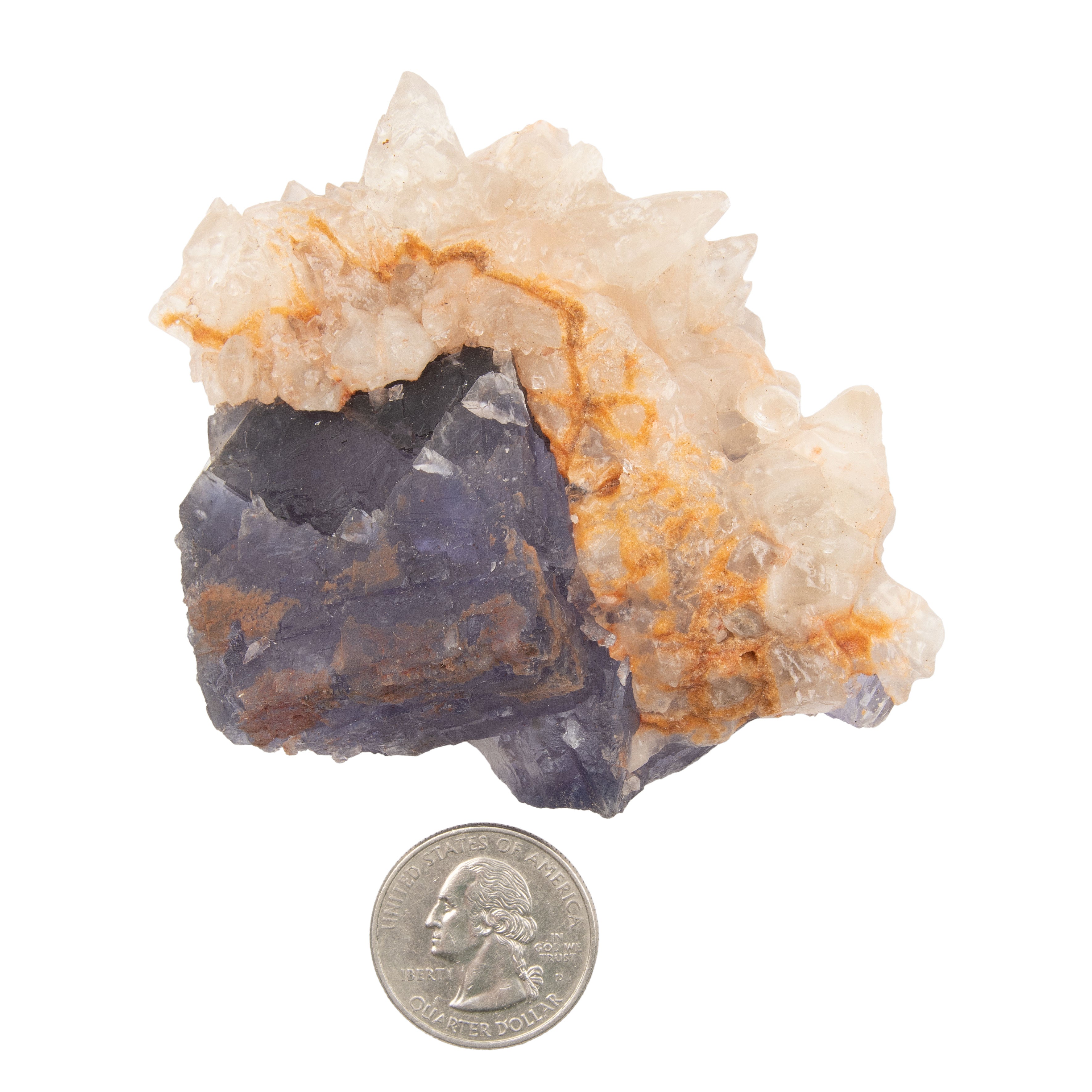 Fluorite - Blue, Purple, Cubic – Pink Heart Healing