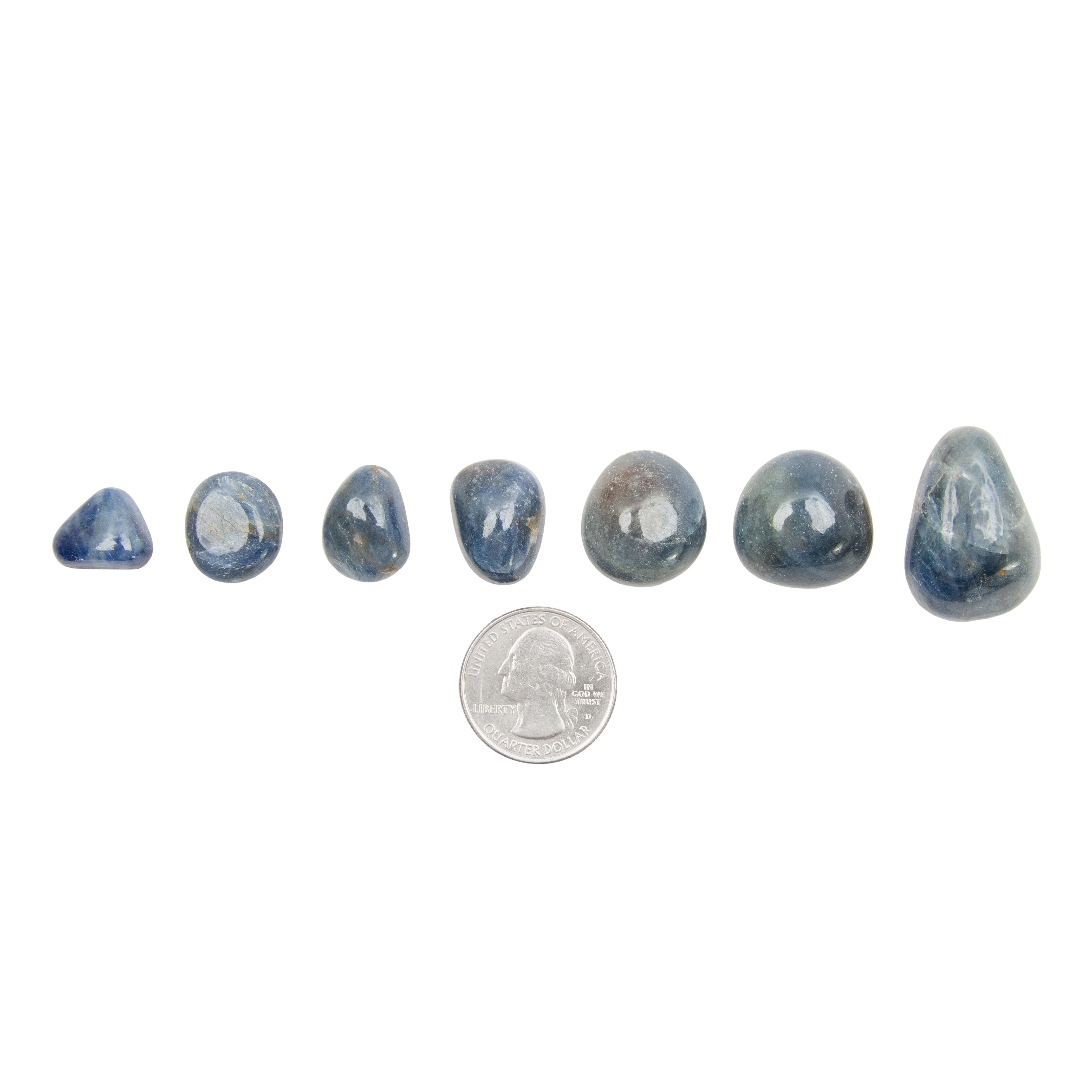 Sapphire, Blue - Tumbled Stone(s) – Pink Heart Healing