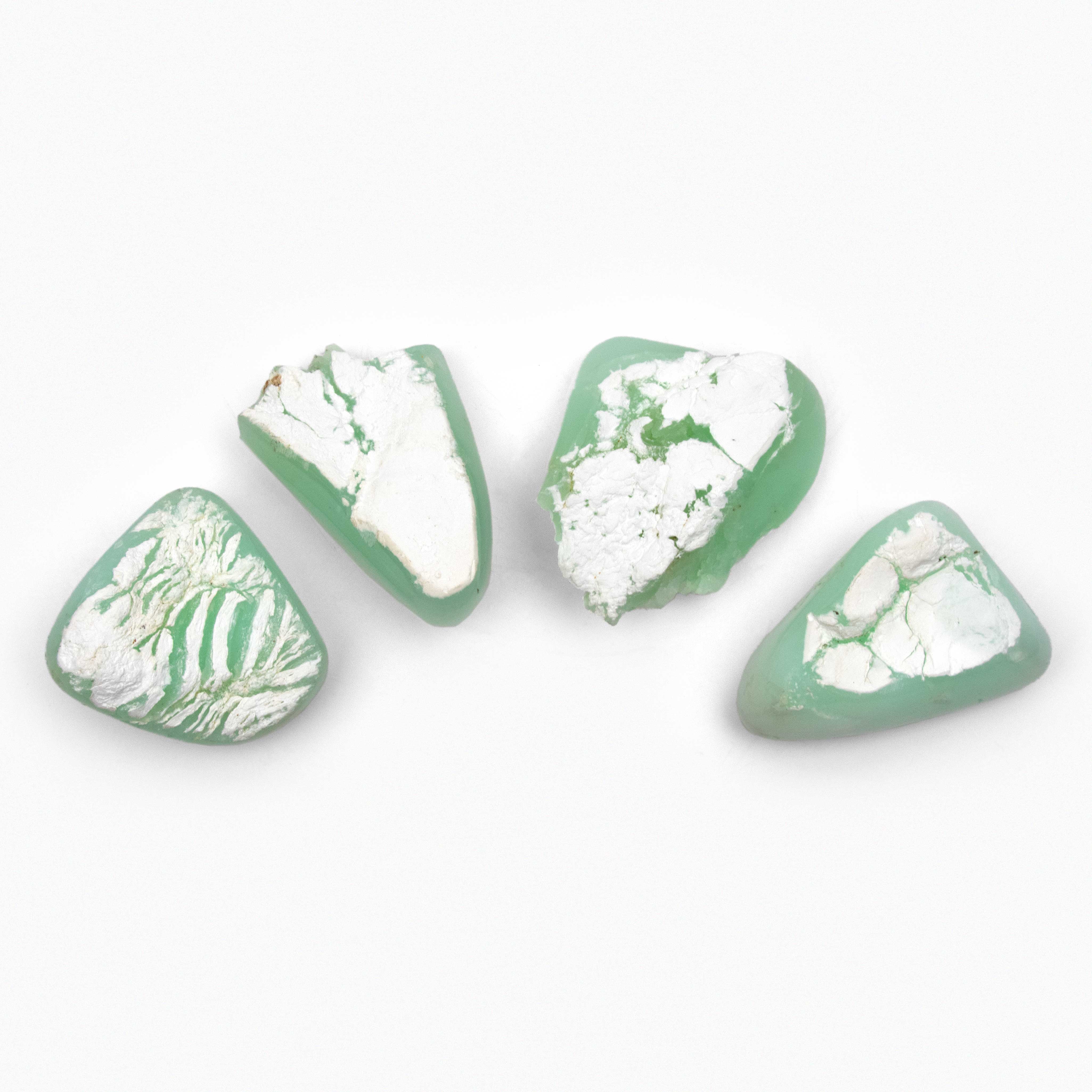 Chrysoprase - Half-Polished Stones – Pink Heart Healing