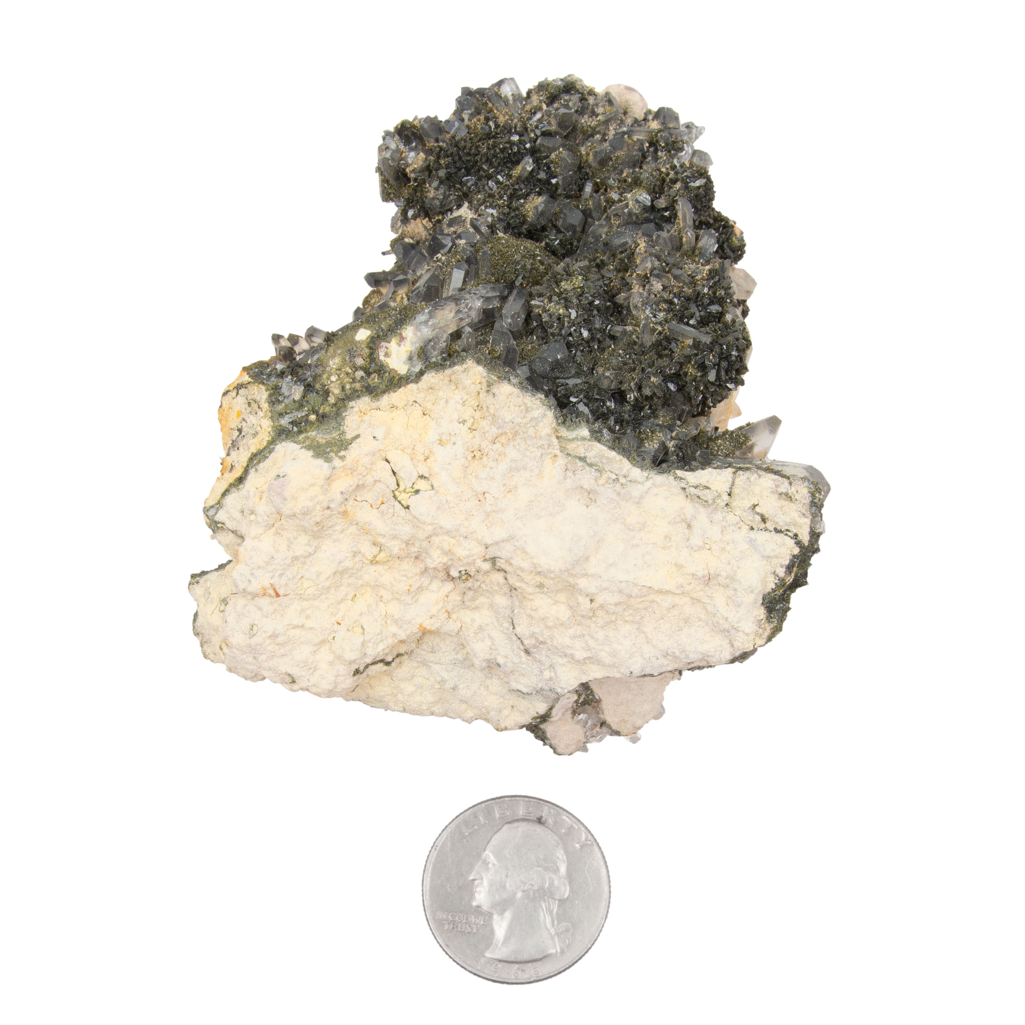 Chinese Epidote Quartz – Pink Heart Healing