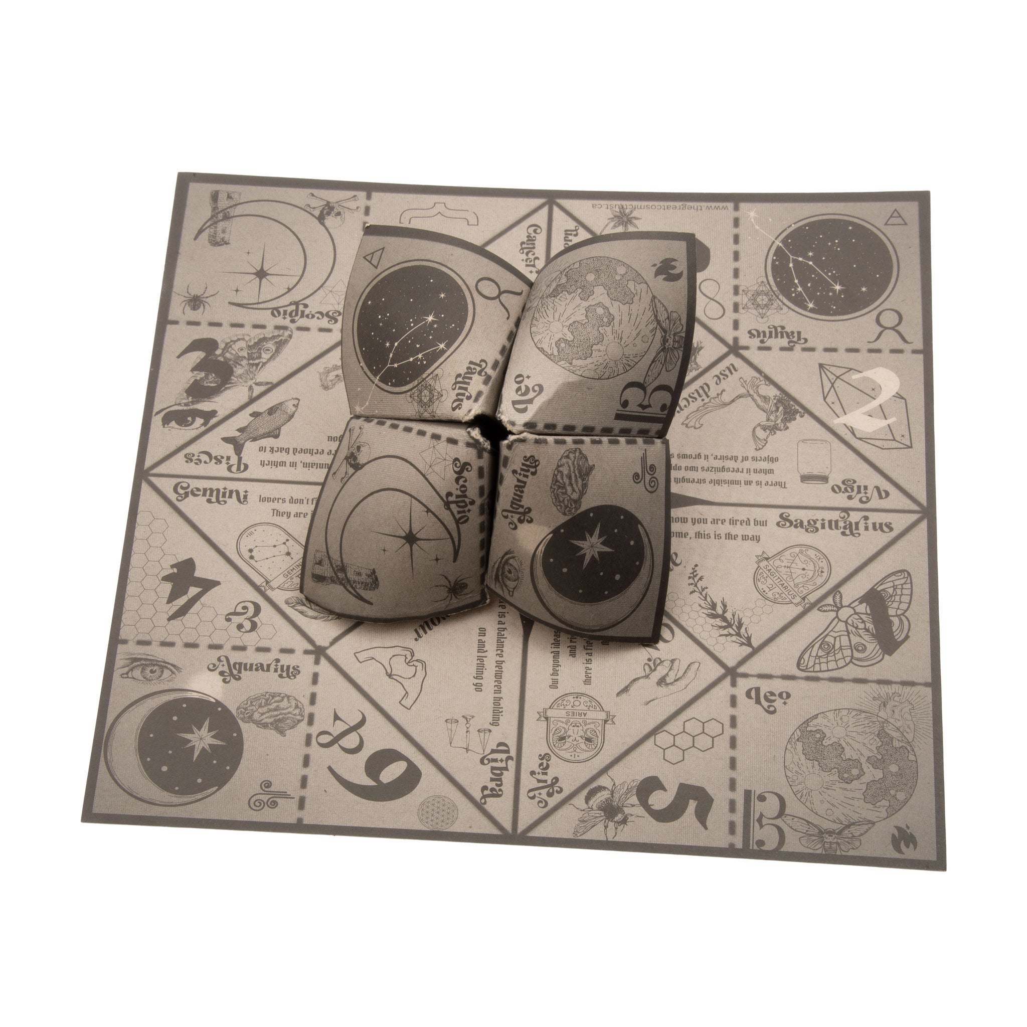 Zodiac Fortune Teller – Pink Heart Healing
