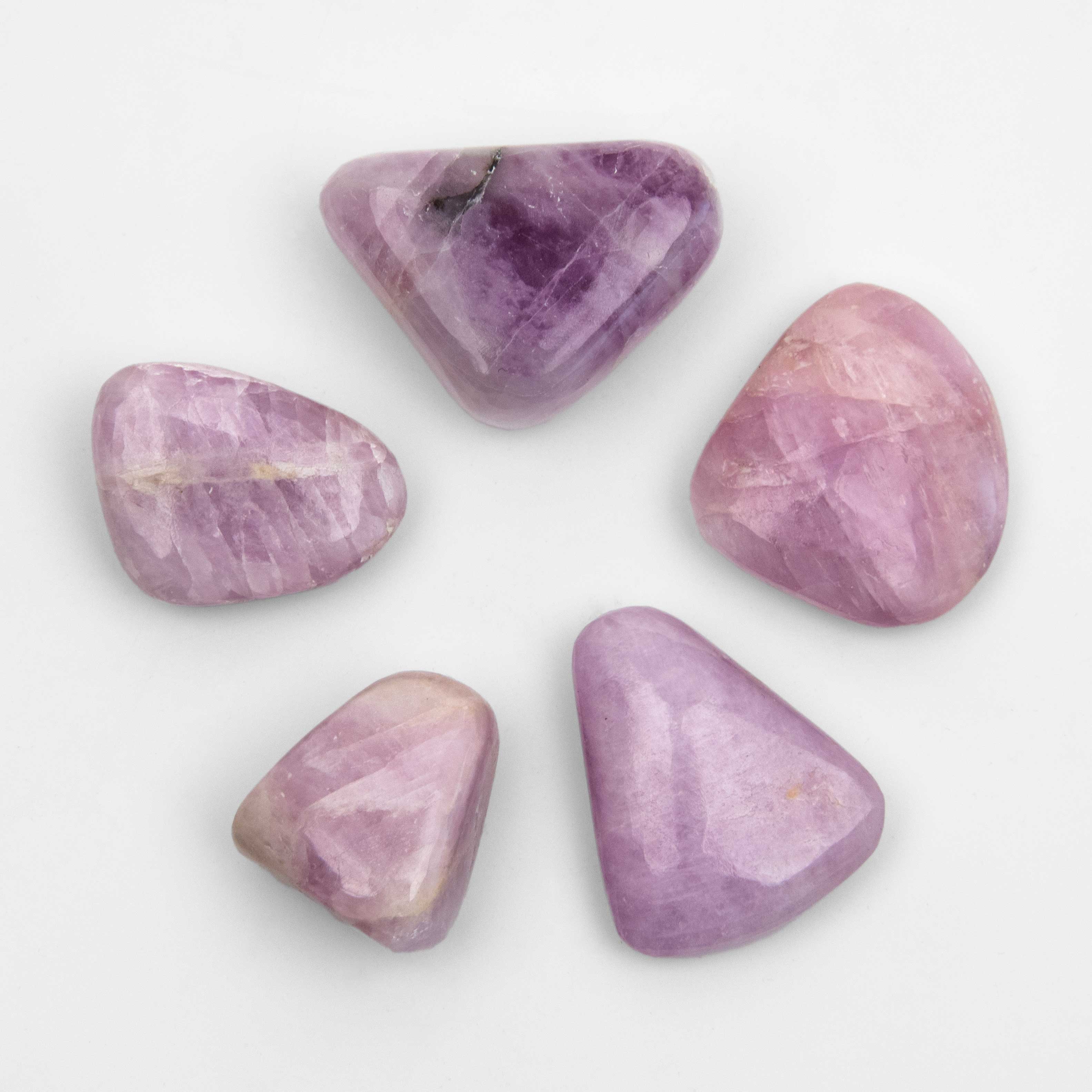 Kunzite, Pink - Tumbled Stone(s) – Pink Heart Healing