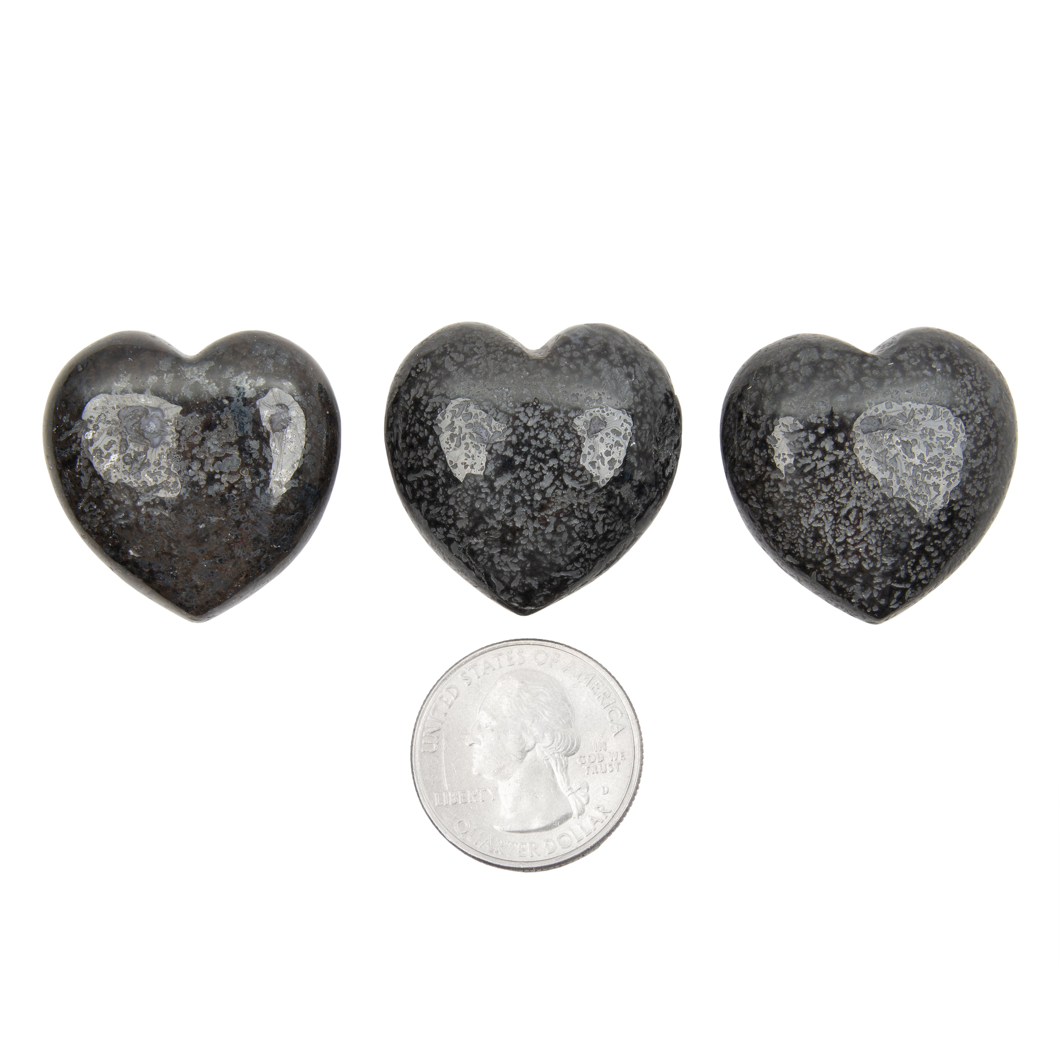 Psilomelane (Merlinite) - Hearts, Intuitive Picks – Pink Heart Healing