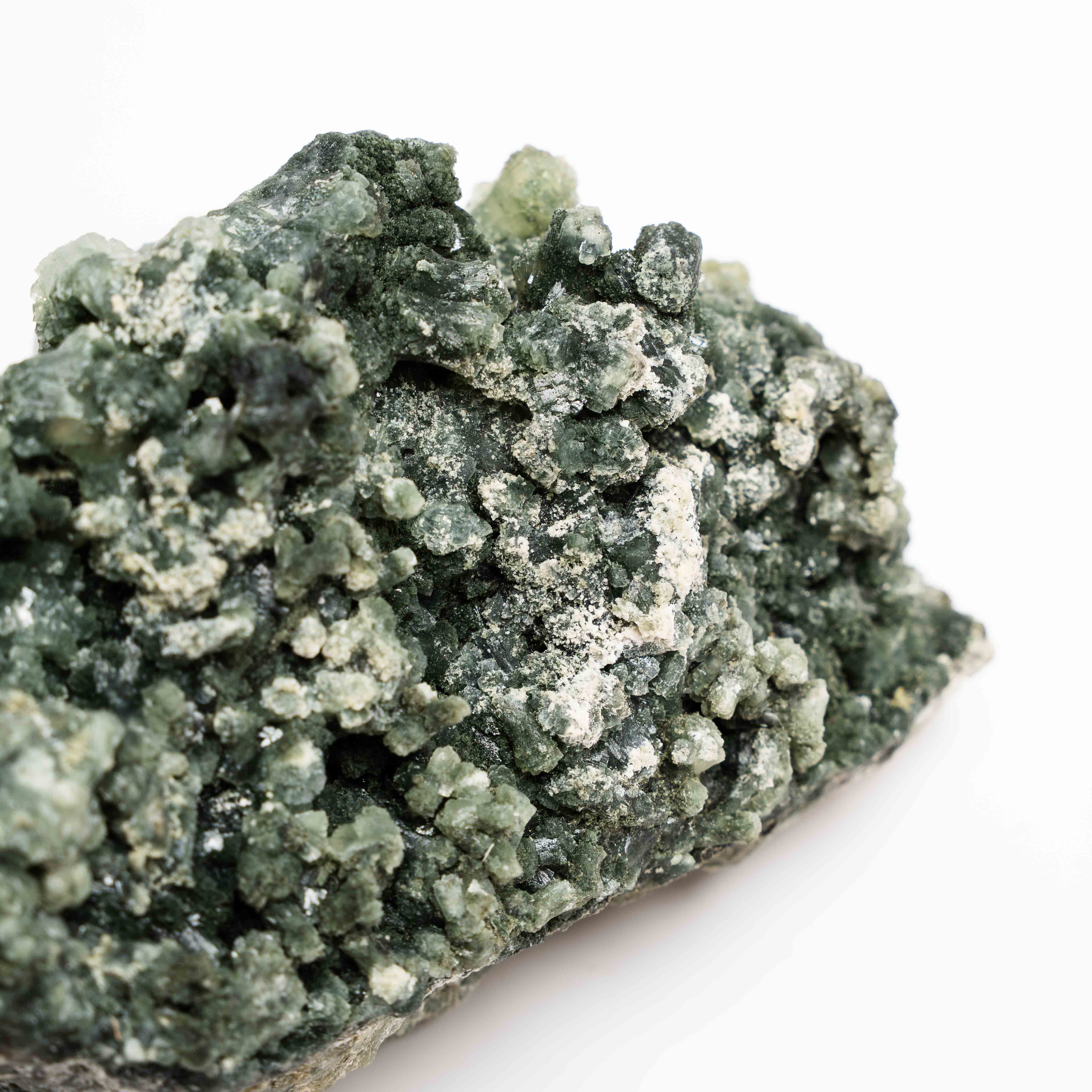Prehnite with Epidote- Rough – Pink Heart Healing