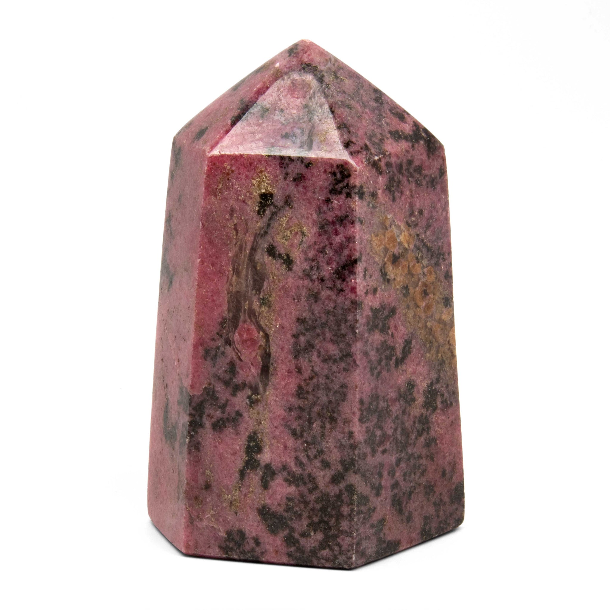 Rhodonite - Tower – Pink Heart Healing