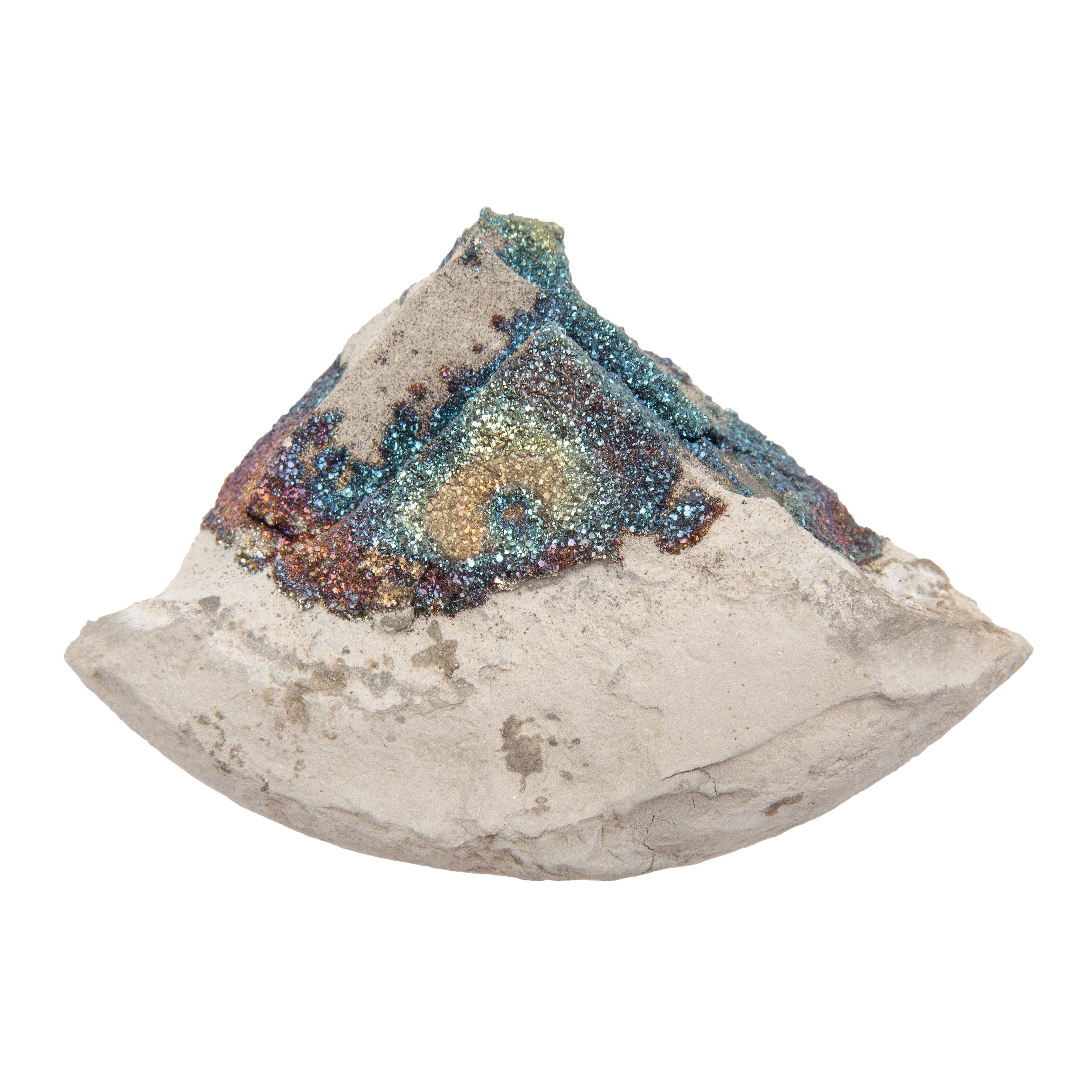 Rainbow Pyrite – Pink Heart Healing