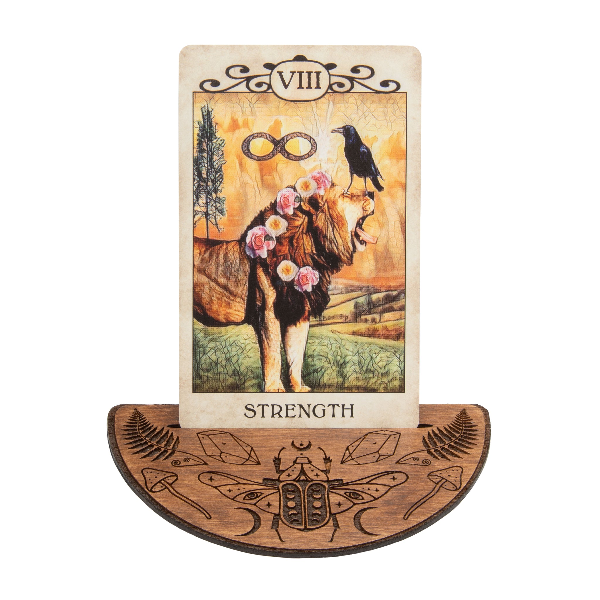 Tarot Card Stand – Pink Heart Healing