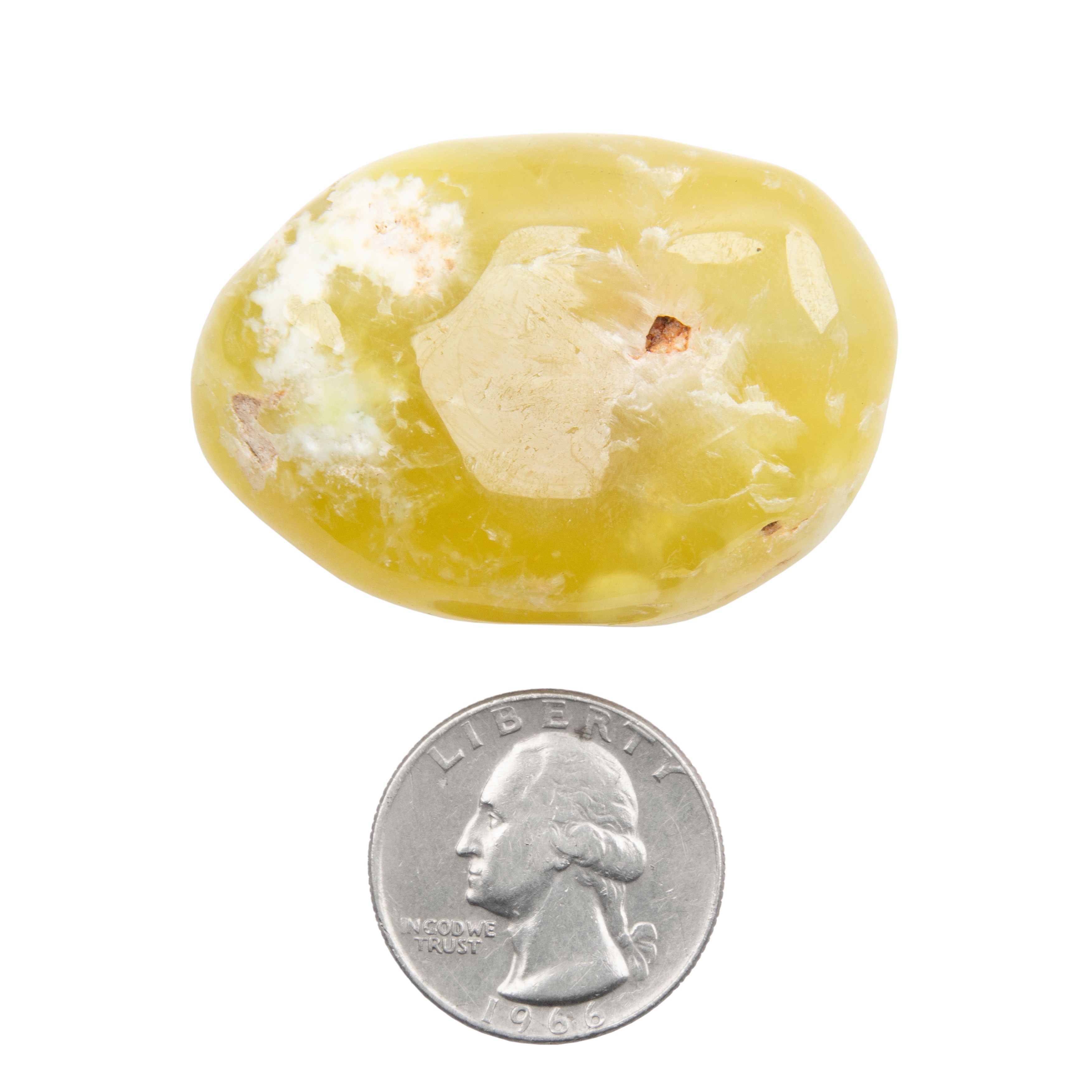 Yellow Prehnite - Palm – Pink Heart Healing