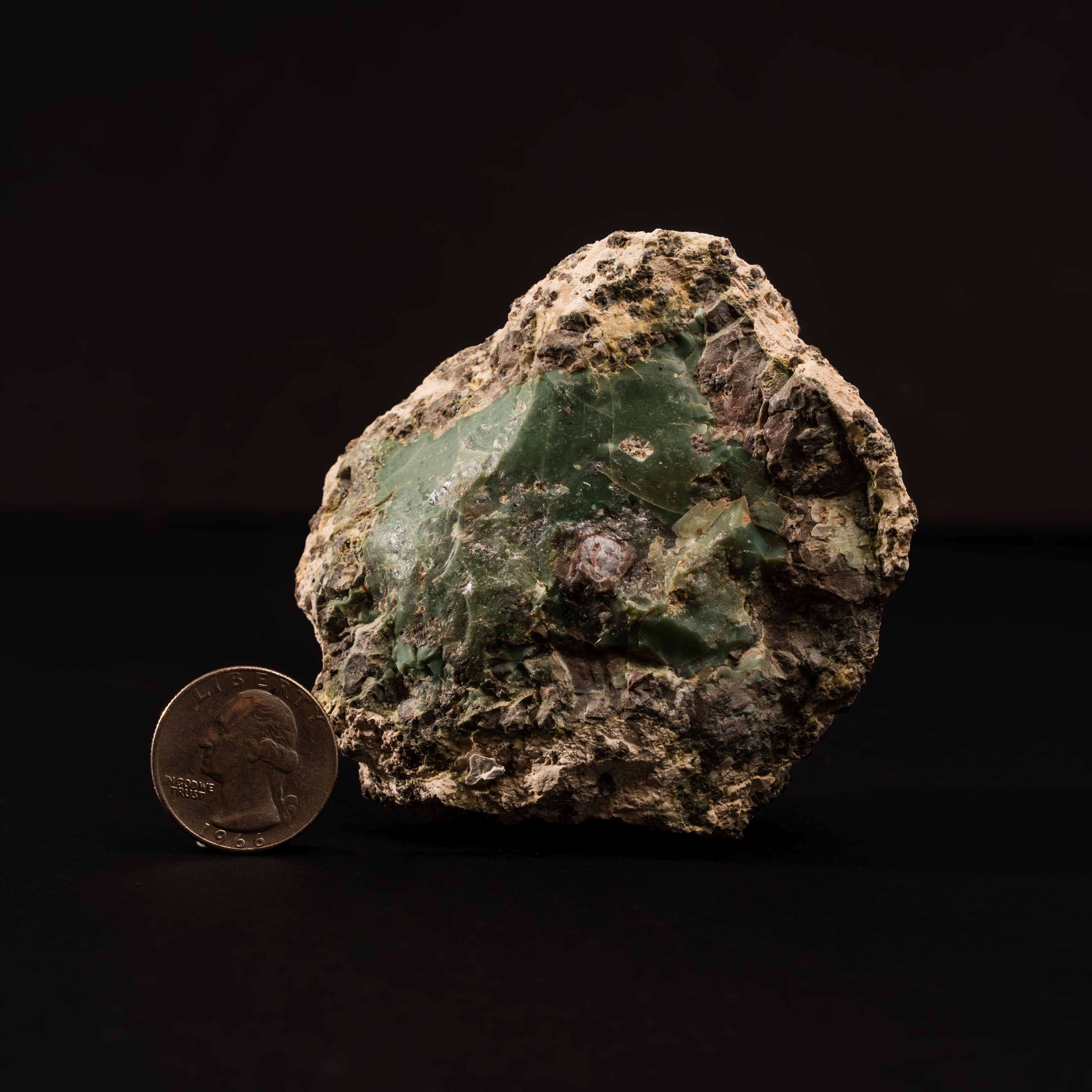 Opal Green, Rhyolite - Geode – Pink Heart Healing