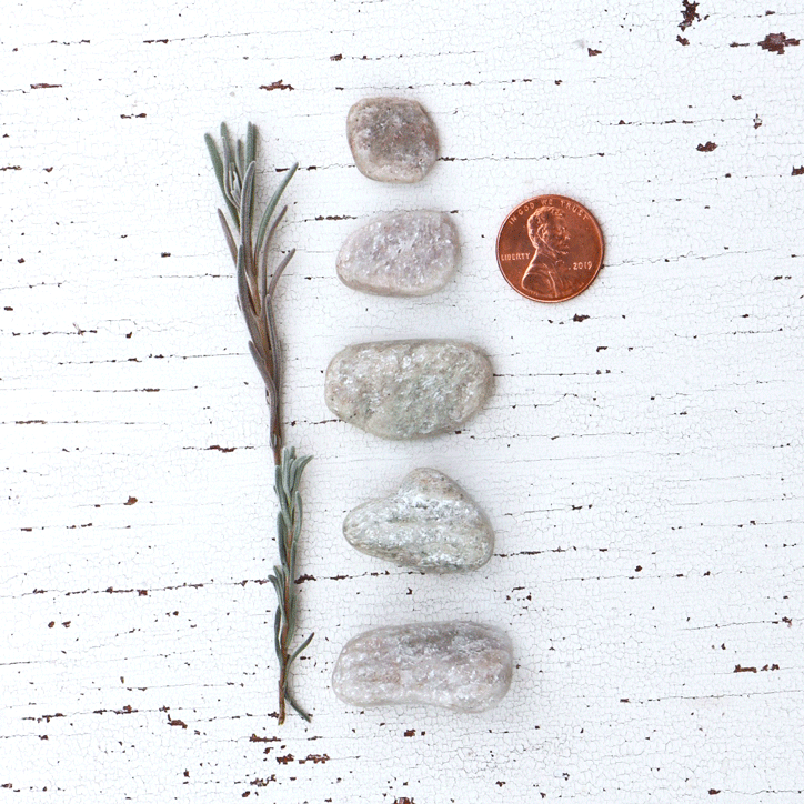 Aventurine, White - Tumbled – Pink Heart Healing