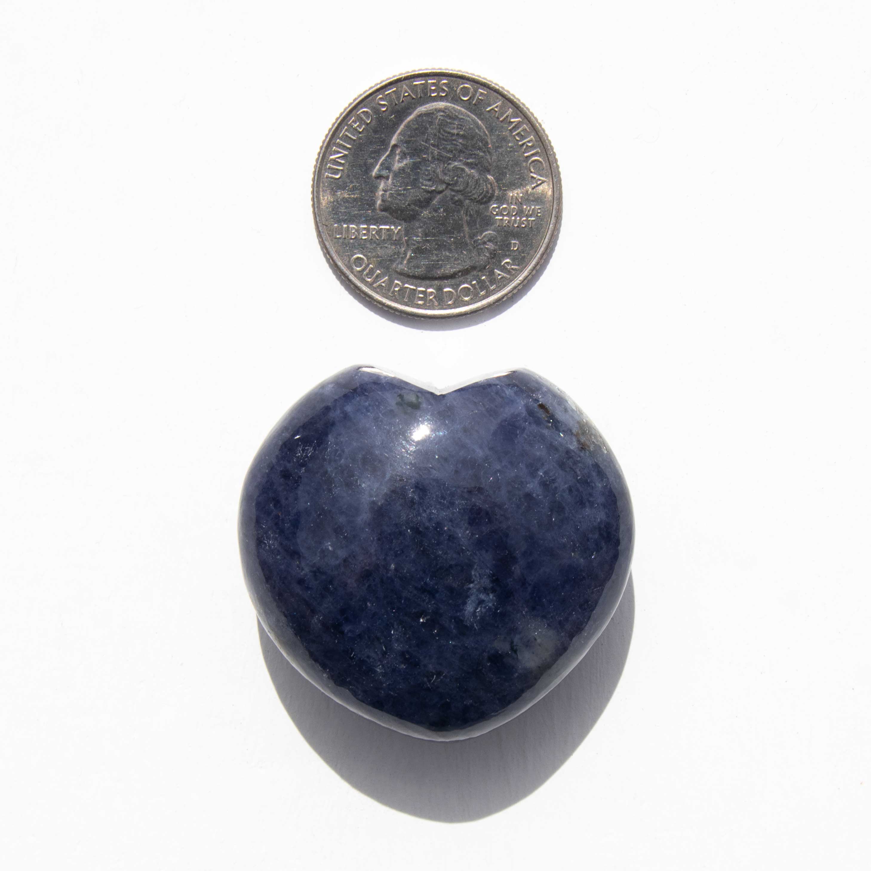 Iolite, Sunstone - Heart – Pink Heart Healing